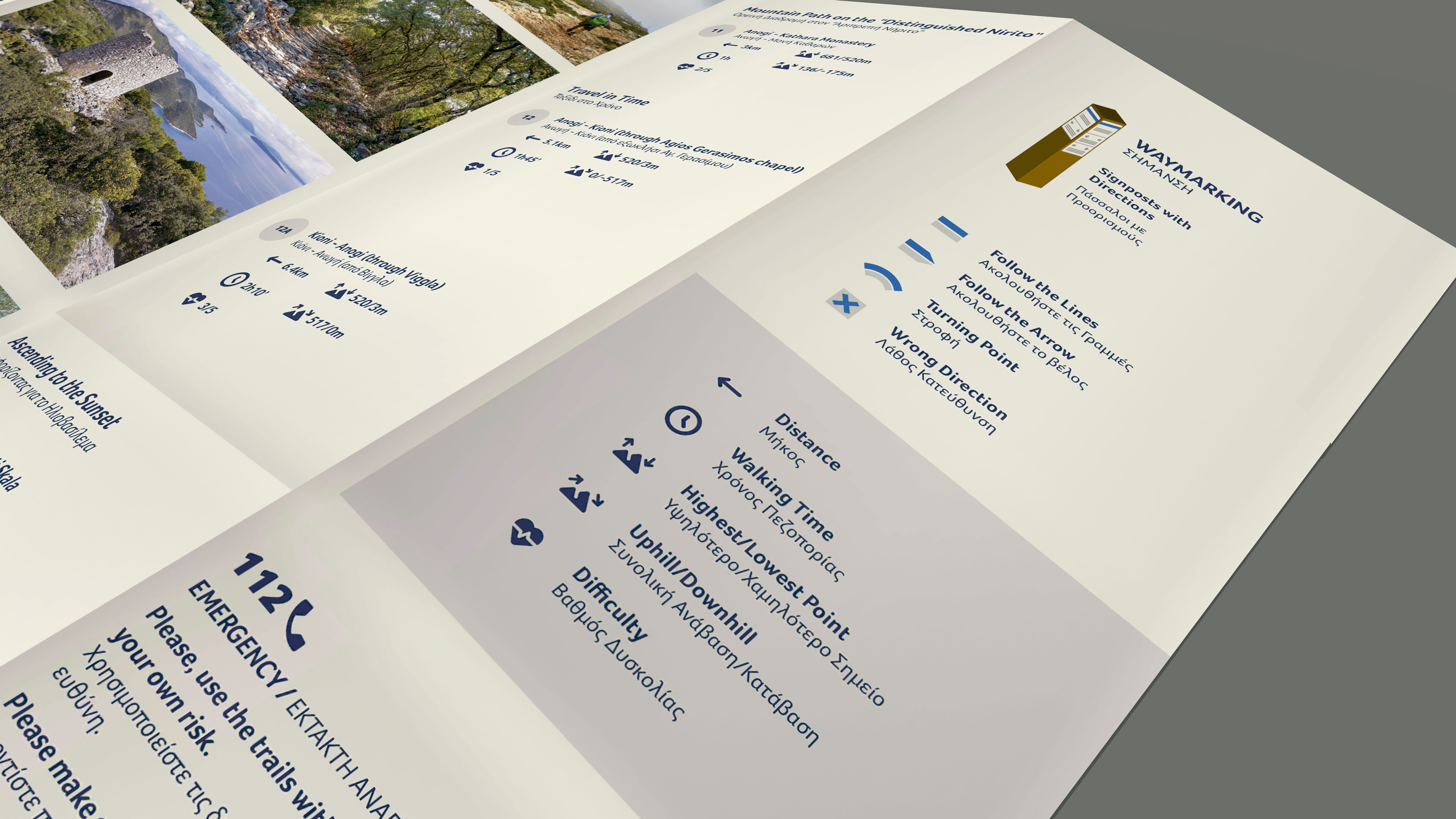 Ithaca Trails Hiking Map
